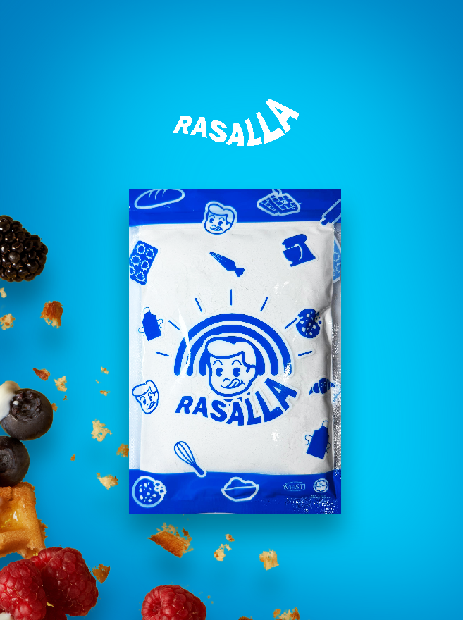 Waffle Cake Mix 274g - Hibase